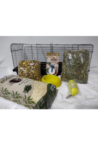 İndayzoo Tavşan Guineapig Kafes Ekonomik Set İndayzoo Tavşan Guineapig Kafes Ekonomik Set