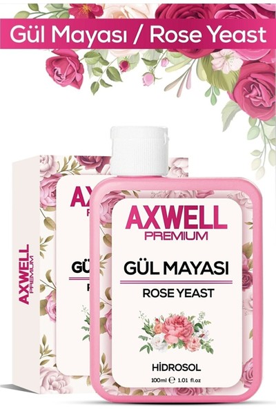 Axwell Gül Mayası Suyu Aydınlatıcı ve Gözenek Sıkılaştırıcı Tonik 100 ml Axwell Gül Mayası Suyu Aydınlatıcı ve Gözenek Sıkılaştırıcı Tonik 100 ml