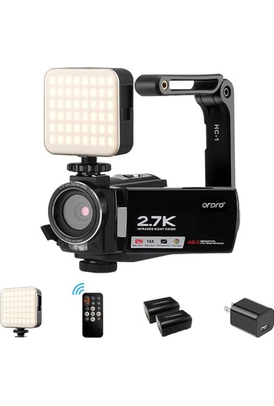 Ordro 2.7k 30FPS Full Hd Dijital Video Kamera Ordro 2.7k 30FPS Full Hd Dijital Video Kamera