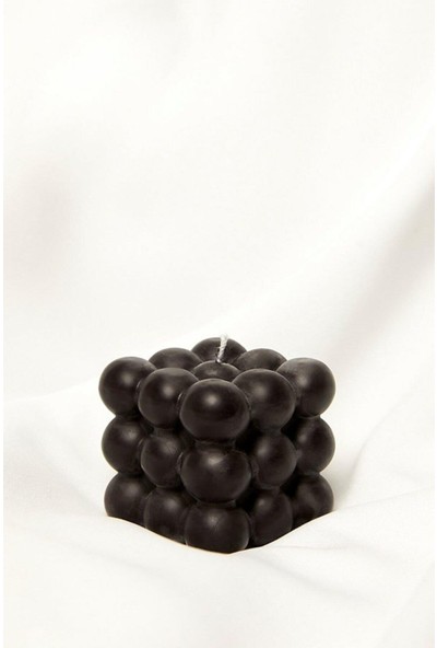 La Sheba Bubble Candle Mum Kokulu Dekoratif Mum El Yapımı Siyah La Sheba Bubble Candle Mum Kokulu Dekoratif Mum El Yapımı Siyah