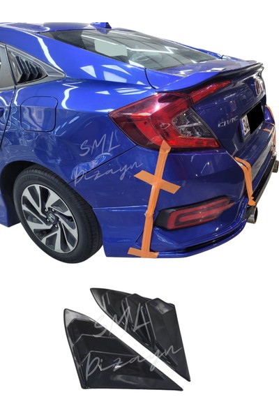 SML Dizayn Honda-Civic-Fc5-Kelebek-Cam-Vizörü-(Plastik) SML Dizayn Honda-Civic-Fc5-Kelebek-Cam-Vizörü-(Plastik)