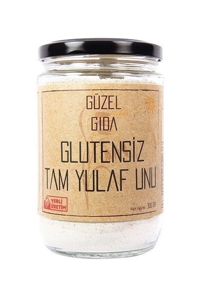 Güzel Gıda Glutensiz Tam Yulaf Unu 300GR Güzel Gıda Glutensiz Tam Yulaf Unu 300GR