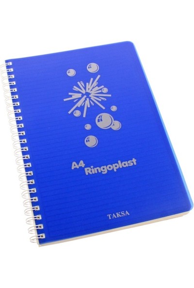 Taksa A4 Ringoplast 120 Y. Çizgili Defter