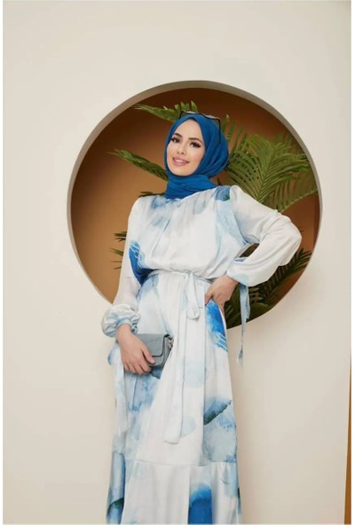 Papatya Saten Elbise