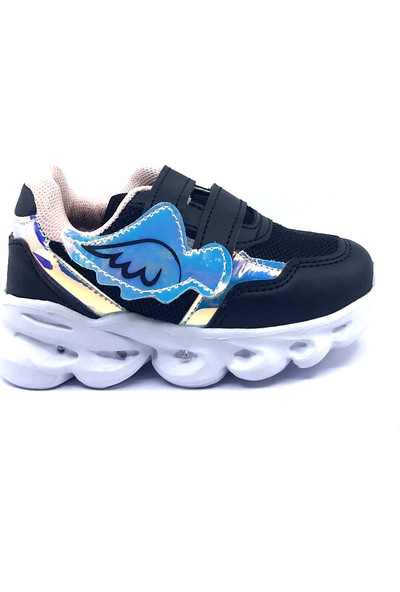 Cool Melek Siyah Kız Çocuk Günlük Spor Ayakkabı