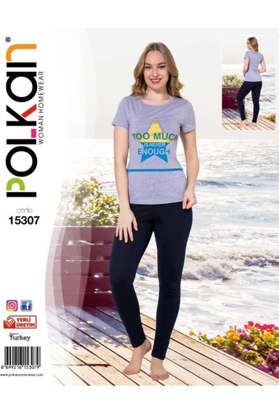 Oskasa Polkan 15307 Kadın Kısa Kol Taytlı Takım Oskasa Polkan 15307 Kadın Kısa Kol Taytlı Takım