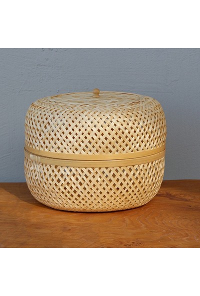 Ocean Point Oceanpoint Doğal Bambu Sepet 32X21CM Ocean Point Oceanpoint Doğal Bambu Sepet 32X21CM