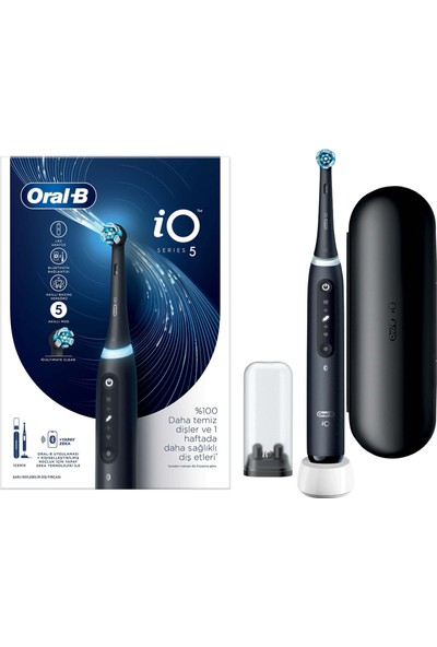 Oral-B iO5 Şarjlı Diş Fırçası Siyah Oral-B iO5 Şarjlı Diş Fırçası Siyah