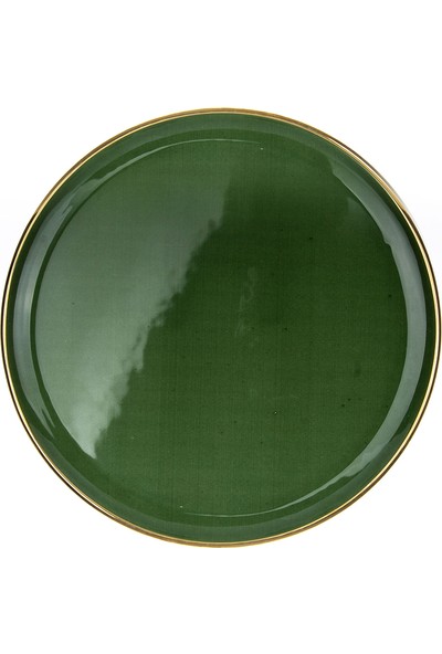 Marianna Koyu Yeşil Servis Tabağı 6'lı 26 cm