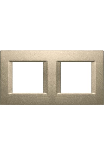 Viko Panasonic Thea Optima Bronz 2X2M Çerçeve Viko Panasonic Thea Optima Bronz 2X2M Çerçeve