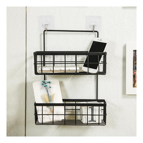 Xinh Demir Depolama Raf Organizatör Çift Katmanlı Duvar Fiyatı