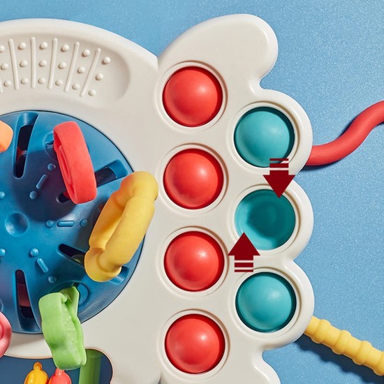 Prodigy Toy Eğitici Şekilli Silikon Oyuncak - Çok Renkli Fiyatı