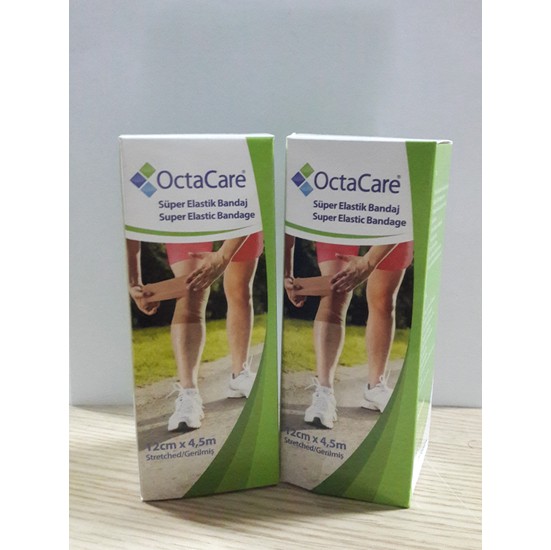 Octacare Süper Elastik Bandaj 12 cm x 4,5m 2 Kutu Fiyatı