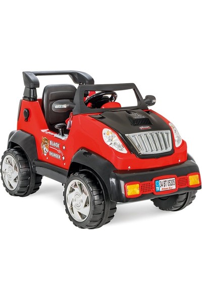 Pilsan Black Thunder Akülü Jeep 12 V Pilsan Black Thunder Akülü Jeep 12 V