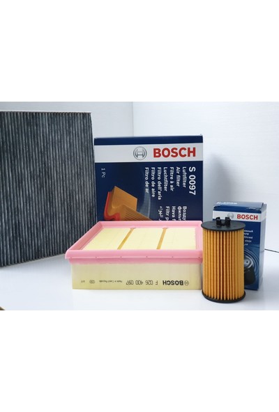 Bosch Opel Corsa D 1.2 1.4 Filtre Seti 3'lü Karbonlu
