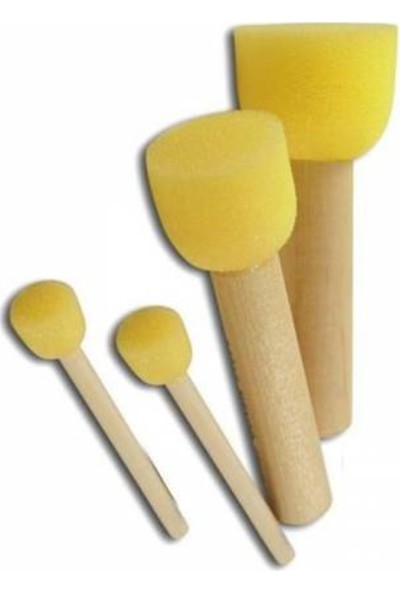 Rich 4lü Ponpon Fırça Takım