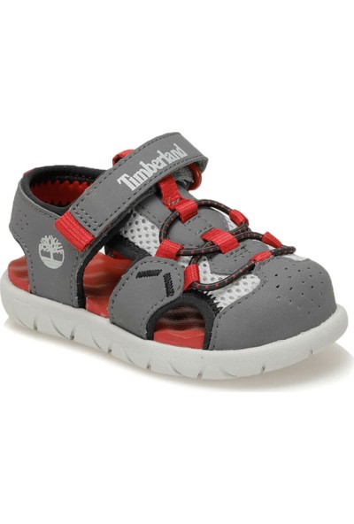 Timberland Perkıns Row Fısherman Gri Unisex Çocuk Sandalet