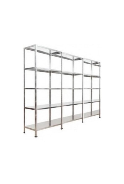 Çelik Raf Burada 5 Katlı Çelik Raf 31X279X200 - 279 Cm