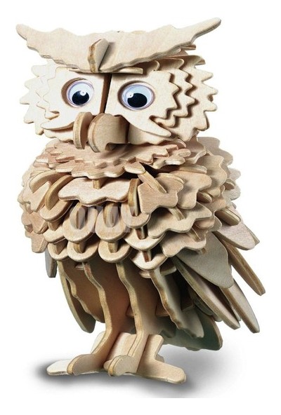 Piramigo Ahşap Maket Baykuş Piramigo Ahşap Maket Baykuş