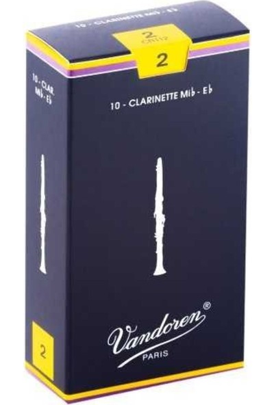 Vandoren Cr112 Mib Klarnet Kamışı No:2 Vandoren Cr112 Mib Klarnet Kamışı No:2