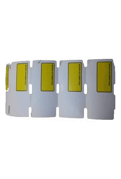 Teknofis Sarı Pencereli Raf Etiketi 38 x 80 cm