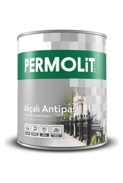 Permolit Akçalı Antipas Gri 3 Kg