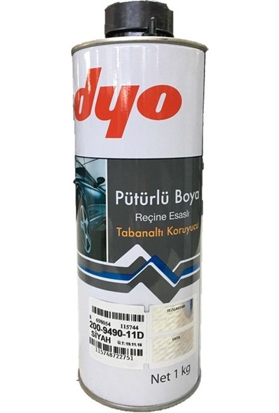 Dyo Pütürlü Boya Darbe Koruyucu 1 Kg Dyo Pütürlü Boya Darbe Koruyucu 1 Kg