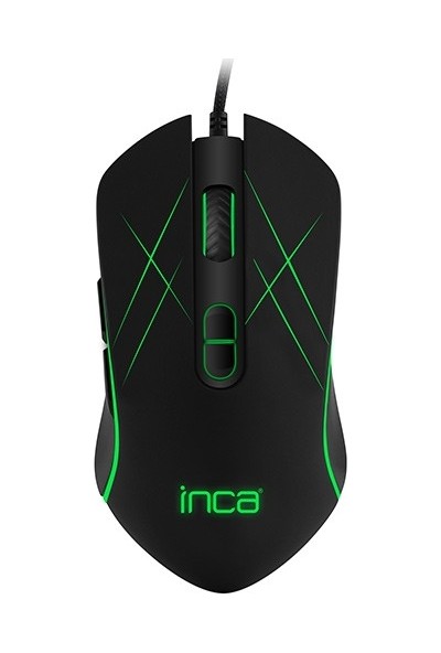 Inca IMG-GT12 Sessiz Tuş 6 Renk Led Işıklı Oyuncu Mouse