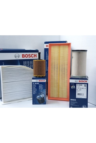 Bosch Volkswagen Caddy 1.9 Tdi Filtre Bakım Seti Bjb-Bls-Bsu 2007-2011 Bosch Volkswagen Caddy 1.9 Tdi Filtre Bakım Seti Bjb-Bls-Bsu 2007-2011