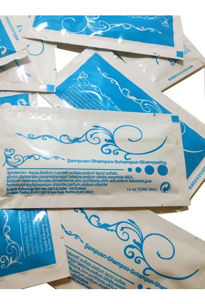 Bukisa Poşet Şampuan 14 gr 200 Adet Bukisa Poşet Şampuan 14 gr 200 Adet