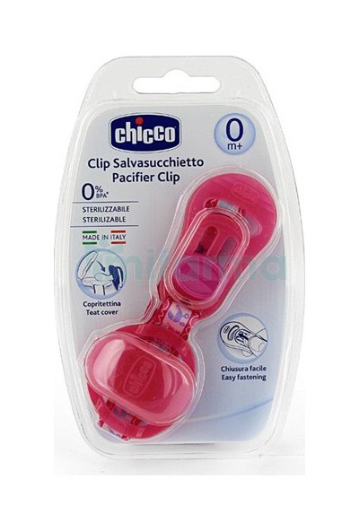 Chicco Emzik Klipsi Pembe