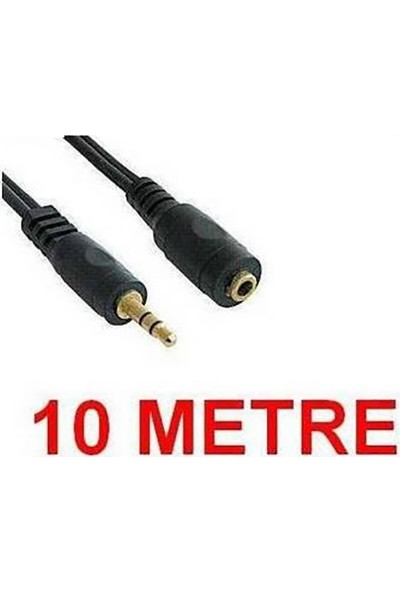 Alfais 4807 3.5 Mm Kulaklık Ekleme Uzatma Kablosu Dişi Erkek 10 Metre Alfais 4807 3.5 Mm Kulaklık Ekleme Uzatma Kablosu Dişi Erkek 10 Metre