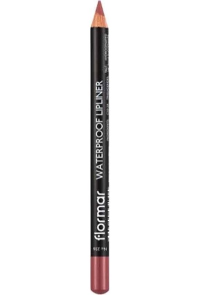 Flormar - Dudak Kalemi - Waterproof Lipliner 236 Nut Cookie 8690604567492 47000037 Flormar - Dudak Kalemi - Waterproof Lipliner 236 Nut Cookie 8690604567492 47000037