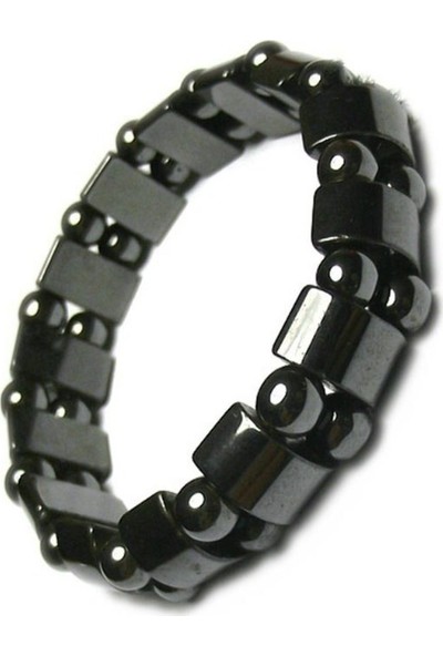 VipBT Siyah Hematit Manyetik Terapi Bilekliği