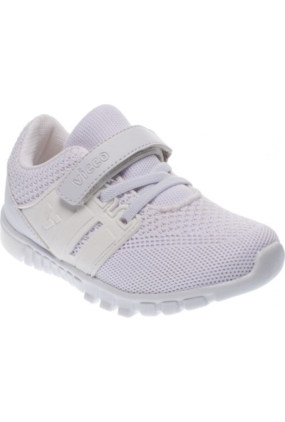 Vicco 937.18Y.160 Işıklı Beyaz Çocuk Spor Ayakkabı