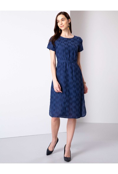 Pierre Cardin Kadın Lacivert Dokuma Elbise 50204413-VR033 Pierre Cardin Kadın Lacivert Dokuma Elbise 50204413-VR033