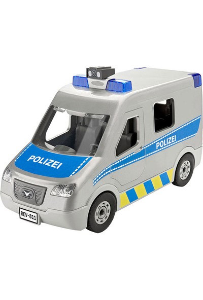 Revell Junior Kit Polis Minibüsü -811 (Plastik Maket) Revell Junior Kit Polis Minibüsü -811 (Plastik Maket)