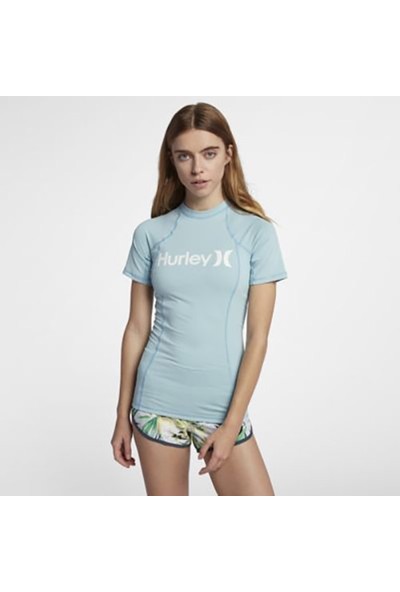 Hurley W One & Only Rashguard S/S Kadın Licra Sor Üstü Hurley W One & Only Rashguard S/S Kadın Licra Sor Üstü