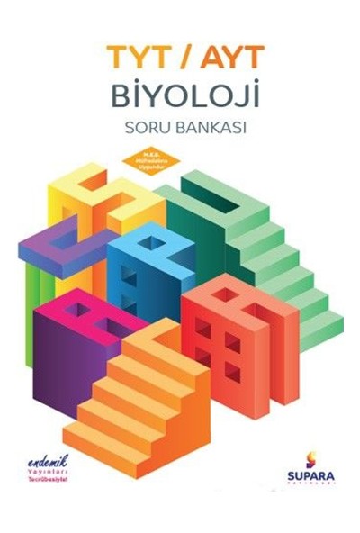 Supara Tyt-Ayt Biyoloji Soru Bankası - Tyt - Supara Yayınları (B) Supara Tyt-Ayt Biyoloji Soru Bankası - Tyt - Supara Yayınları (B)