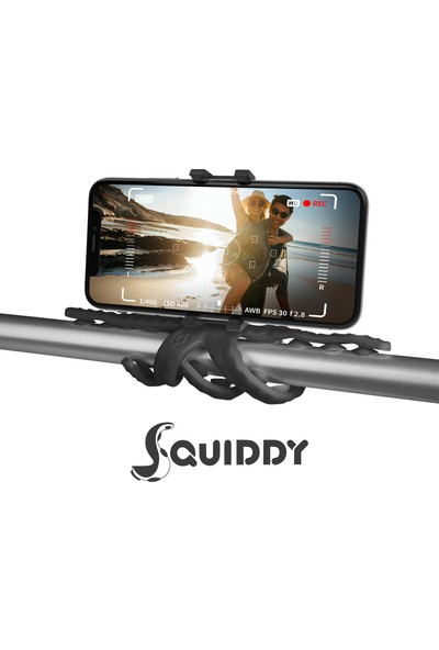 Celly Squiddy Esnek Mini Tripod Universal Telefon Tutucu - Siyah Celly Squiddy Esnek Mini Tripod Universal Telefon Tutucu - Siyah