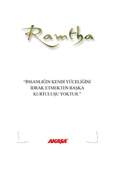 Ramtha - Beyaz Kitap - Steven Lee Weinberg