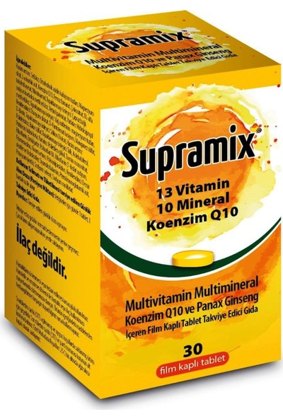 Supramix Multivitamin 30 Film Tablet