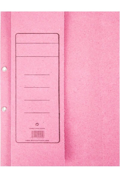 Alemdar/Ful Kar. Dosya Yarim Kapak Eko. Pembe 50Li Alemdar/Ful Kar. Dosya Yarim Kapak Eko. Pembe 50Li