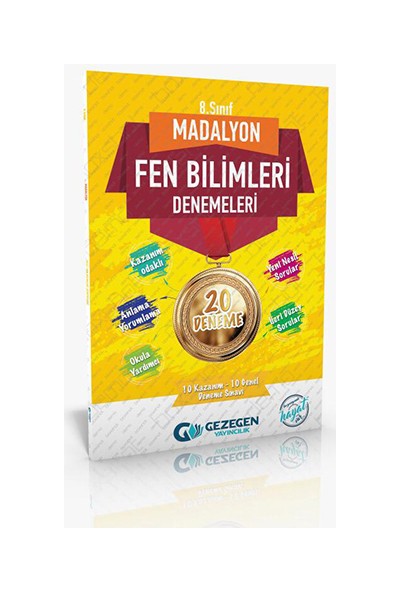 Gezegen 8. Sınıf Madalyon Fen Bilimleri 20'li Deneme