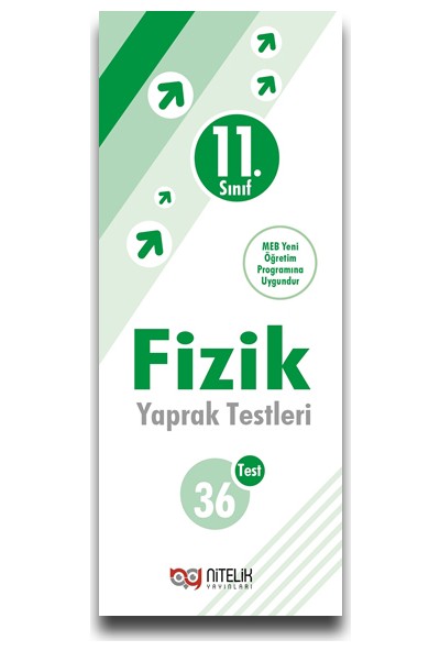 Nitelik Yayınları 11. Sınıf Fizik Yaprak Test