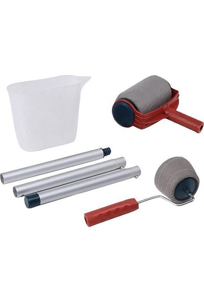 Bundera Damlatmayan Boya Rulosu Seti Fırça Takımı Alüminyum Uzatma Sapı Bundera Damlatmayan Boya Rulosu Seti Fırça Takımı Alüminyum Uzatma Sapı