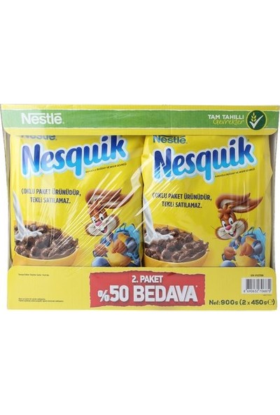 Nestle Nesquik Mısır Gevreği 900 gr Nestle Nesquik Mısır Gevreği 900 gr