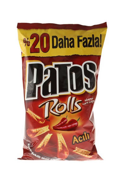 Patos Rolls Acılı Parti Boy 167 gr