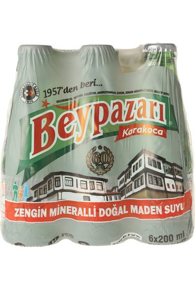 Beypazarı Maden Suyu 6x200 ml Beypazarı Maden Suyu 6x200 ml