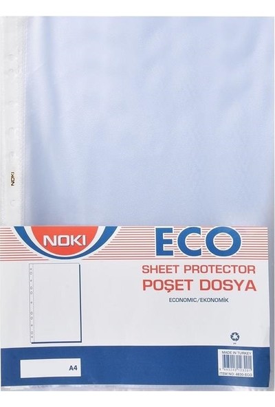 Noki Poşet Dosya Eco 10 Lu